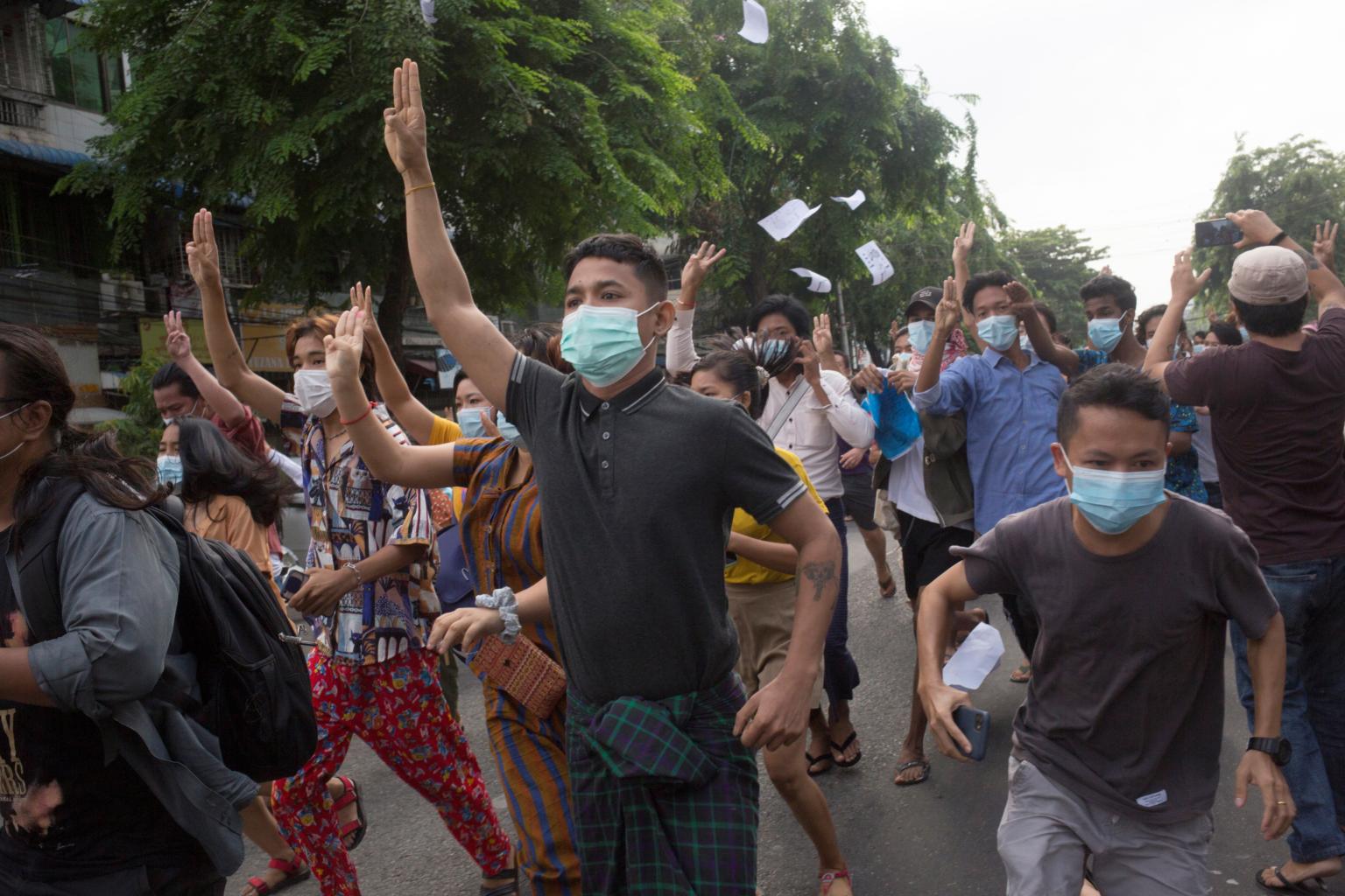 Myanmar protest – Thai Newsroom