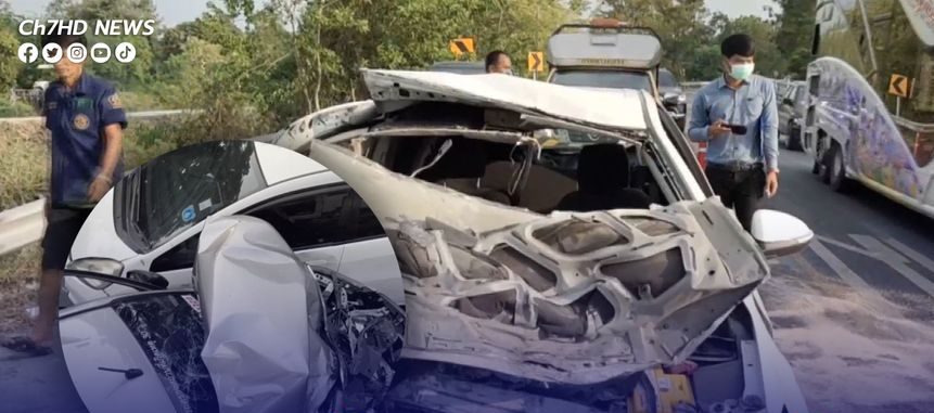 Woman badly hurt in multi-vehicle crash - Thai Newsroom