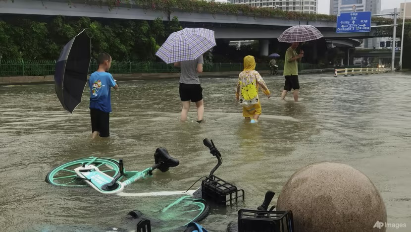 As Khanun forms, China warns of third typhoon in three weeks - Thai ...