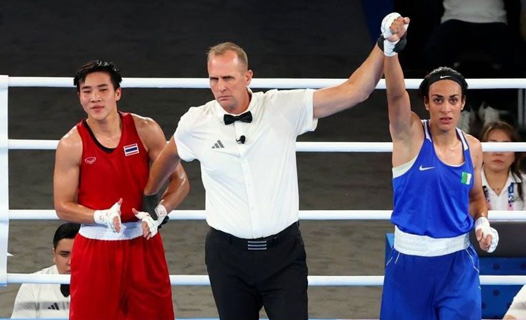 Janjaem says she didn't punch in time after losing to Khelif - Thai ...