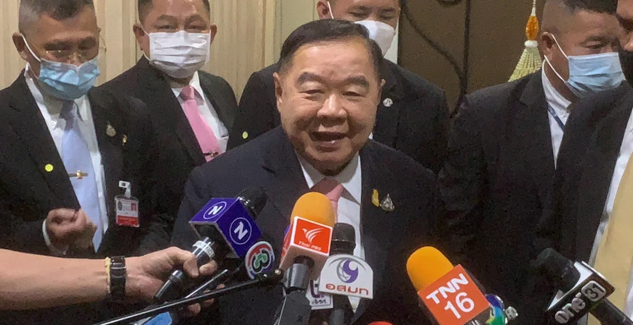 Prawit no longer accepts salary, entitlement pay as MP - Thai Newsroom